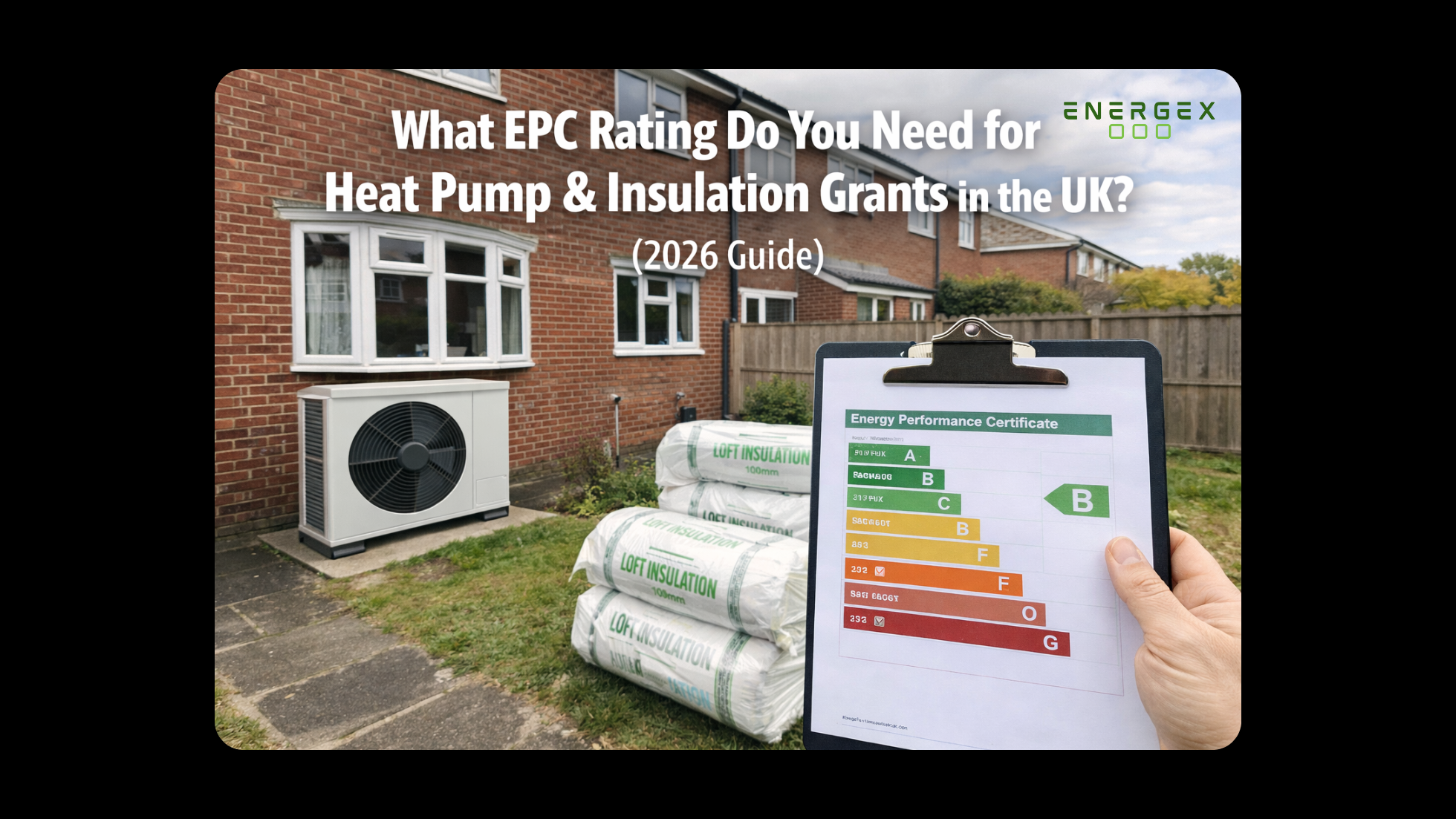 What EPC Rating Do You Need for Heat Pump Grants? UK Guide (2026)